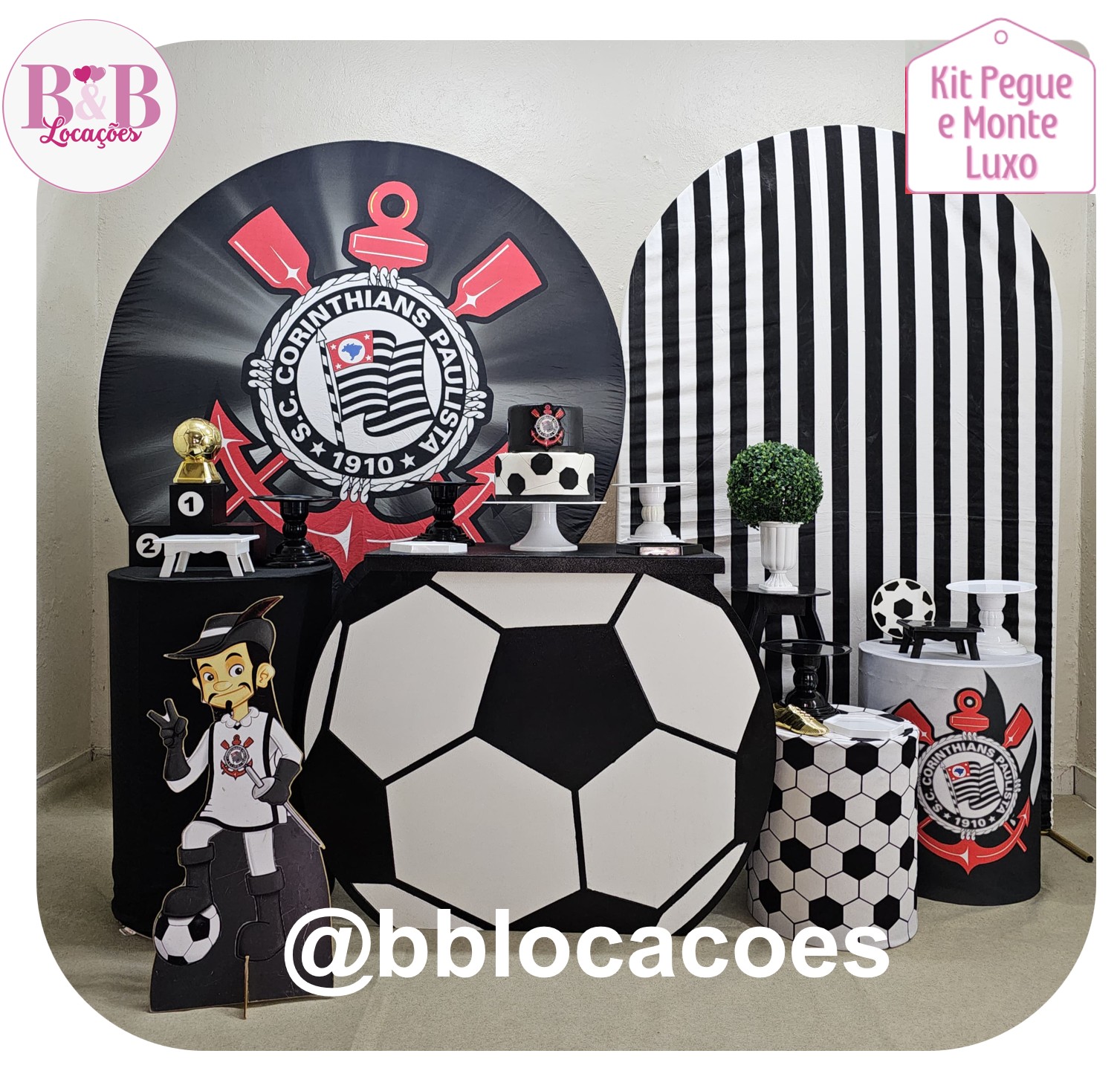 Kit Pegue e monte decoração aniversário infantil Guarulhos – menino ...